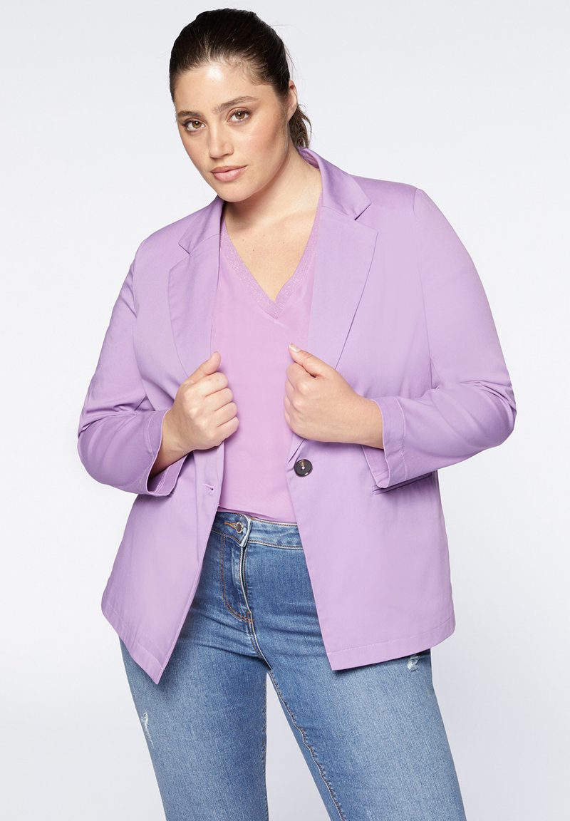 Fiorella Rubino A UN BOTTONE - Blazer - viola/lila - Zalando.de