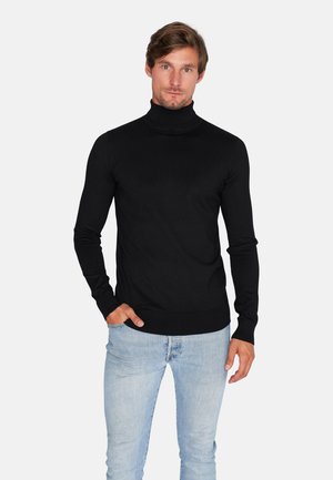Solid SDAGRIO - Strickpullover - black/schwarz - Zalando.de