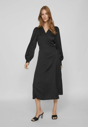 VILA Robe de jour - black/noir - ZALANDO.FR