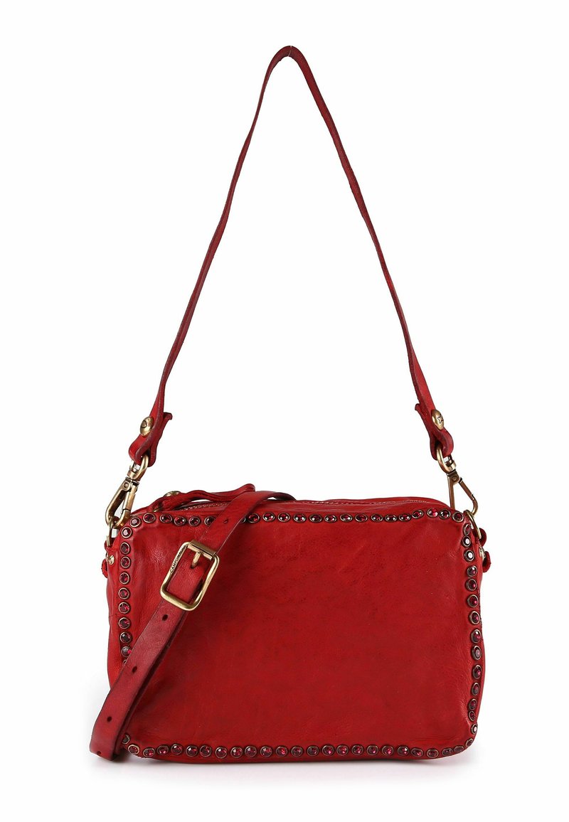 Campomaggi KATE SCHULTER - Cross body bag - rosso/red - Zalando