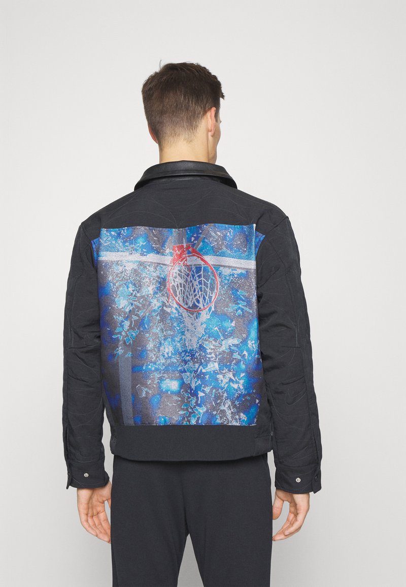 Nike Performance JACKET NAOS - Summer jacket - black/white/black ...