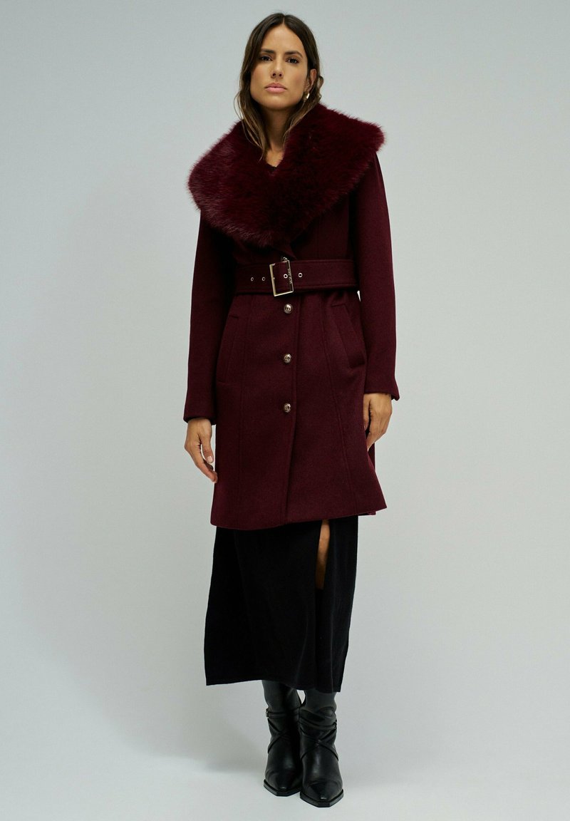 Salsa Jeans Manteau classique - rot/rouge foncé - ZALANDO.FR