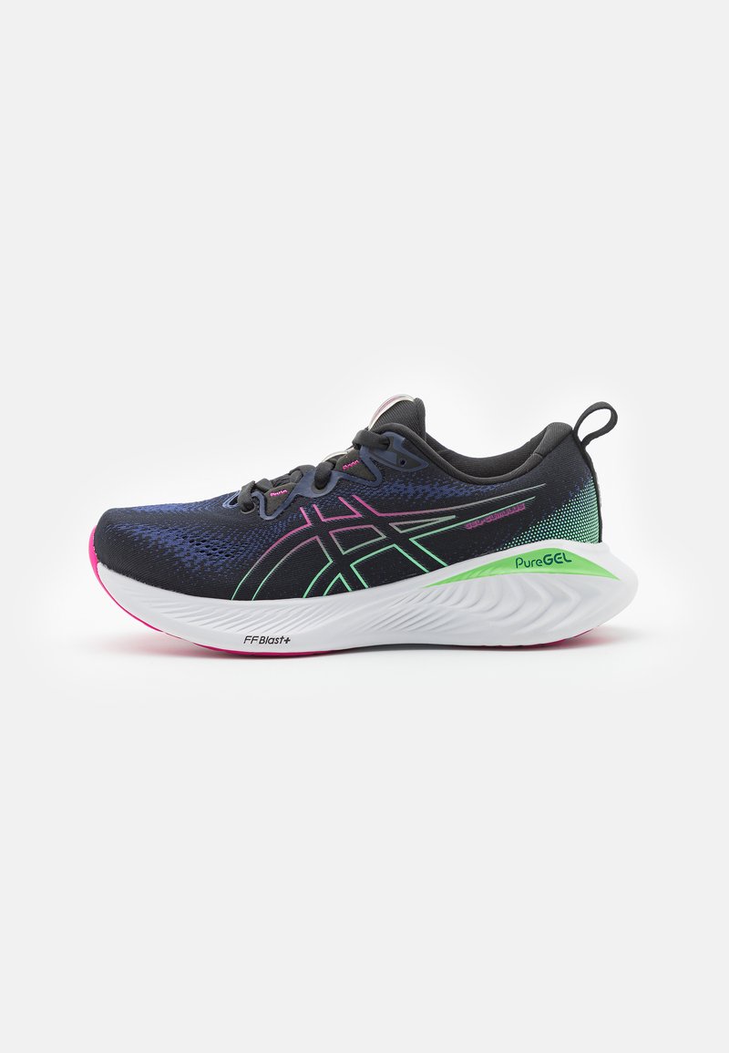 ASICS GEL-CUMULUS 25 - Neutral running shoes - black/pink/black ...