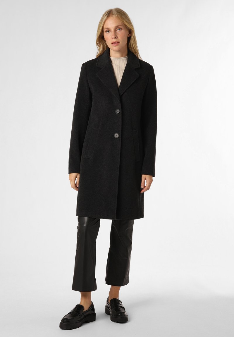 Franco Callegari Klassischer Mantel - anthrazit/schwarz - Zalando.de