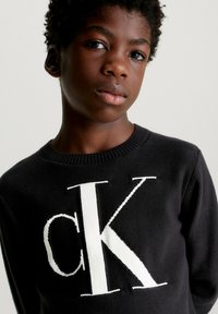 Calvin Klein Jeans Sweter/czarny - Zalando.pl