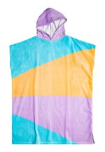 Roxy COLORBLOCK PARTY - PONCHO ZUM UMZIEHEN - Strandaccessoire - purple ...