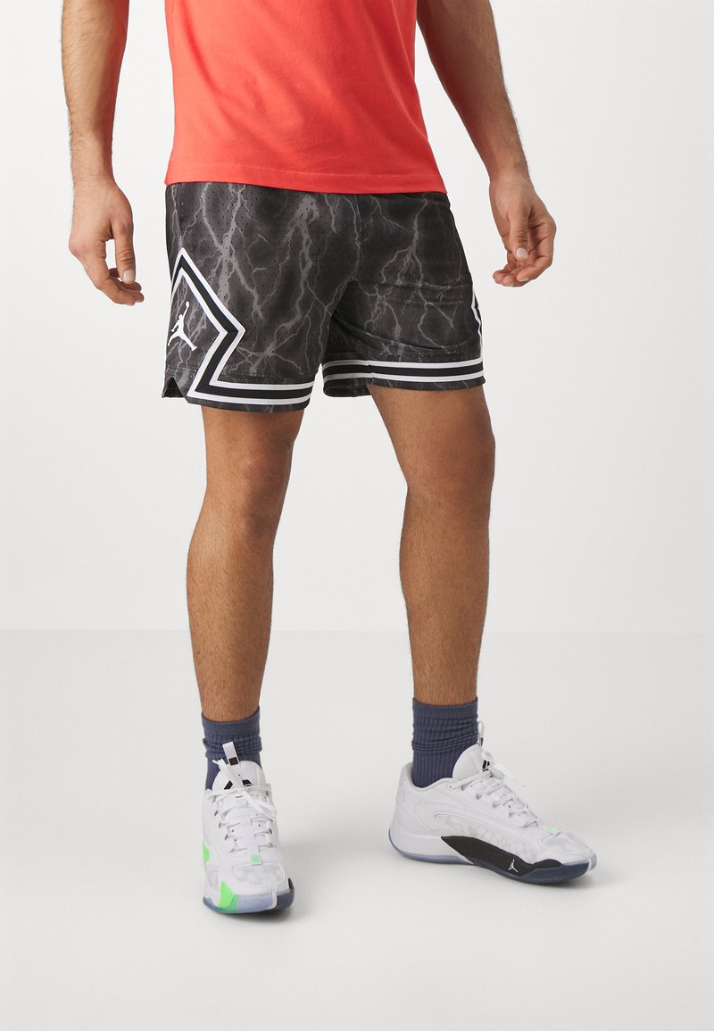 Jordan SHORT - Korte broeken - black/white/zwart - Zalando.nl