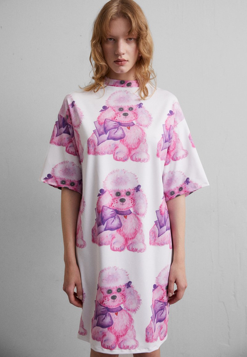 Dominika Kozakova POODLE CUTE DRESS - Robe en jersey - multicolor/rose ...