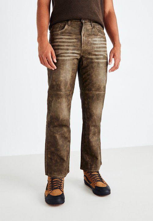 Jaded London LIGHT GREY WASHED RAZOR - Relaxed fit -farkut - light grey ...