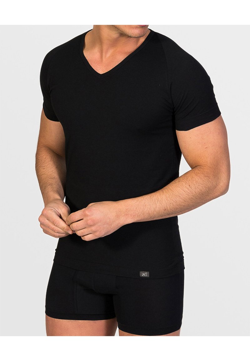 ZD Zero Defects RANGLAN - Unterhemd/-shirt - Black/schwarz - Zalando.de