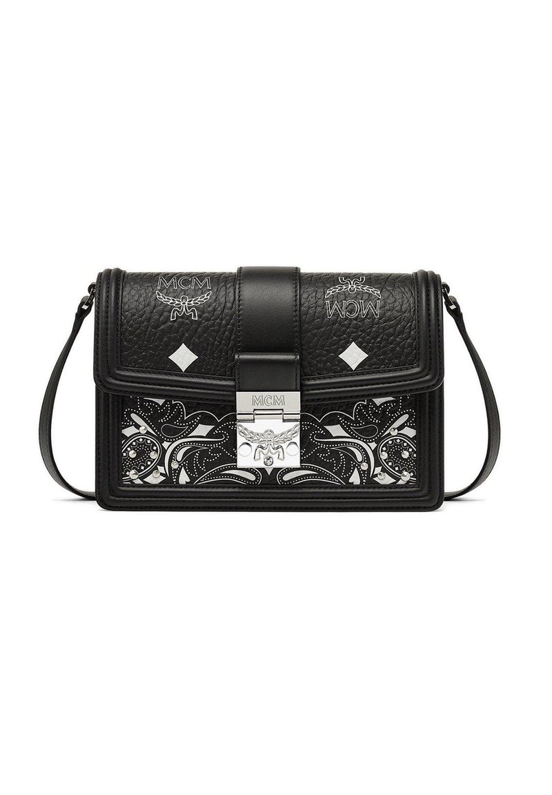 MCM TRACY SHOULDER SMALL - Handbag - black - Zalando.co.uk