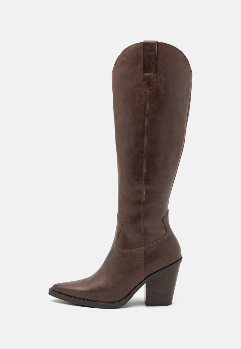ALDO NEVADA - Boots med høye hæler - brown/brun - Zalando.no