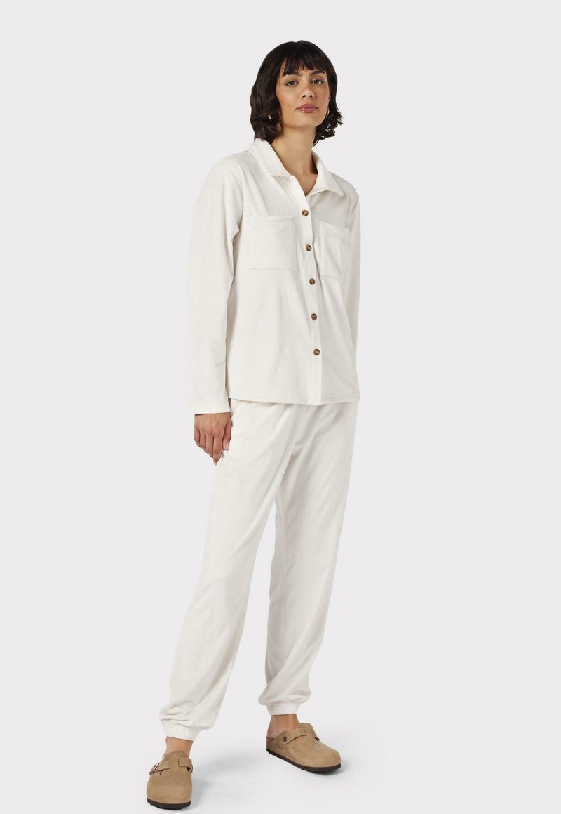 Chelsea Peers SET - Pyjama set - off white/off-white - Zalando.ie
