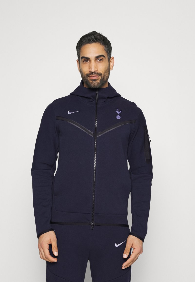Nike Performance TOTTENHAM HOTSPURS TECH HOODIE - Sweat zippé - marine ...