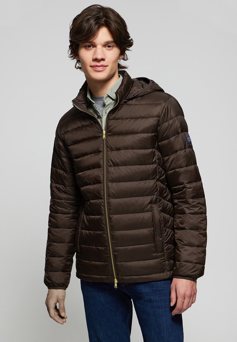 Polo Club HOODED CHARLES - Winter jacket - dark brown/brown - Zalando.de