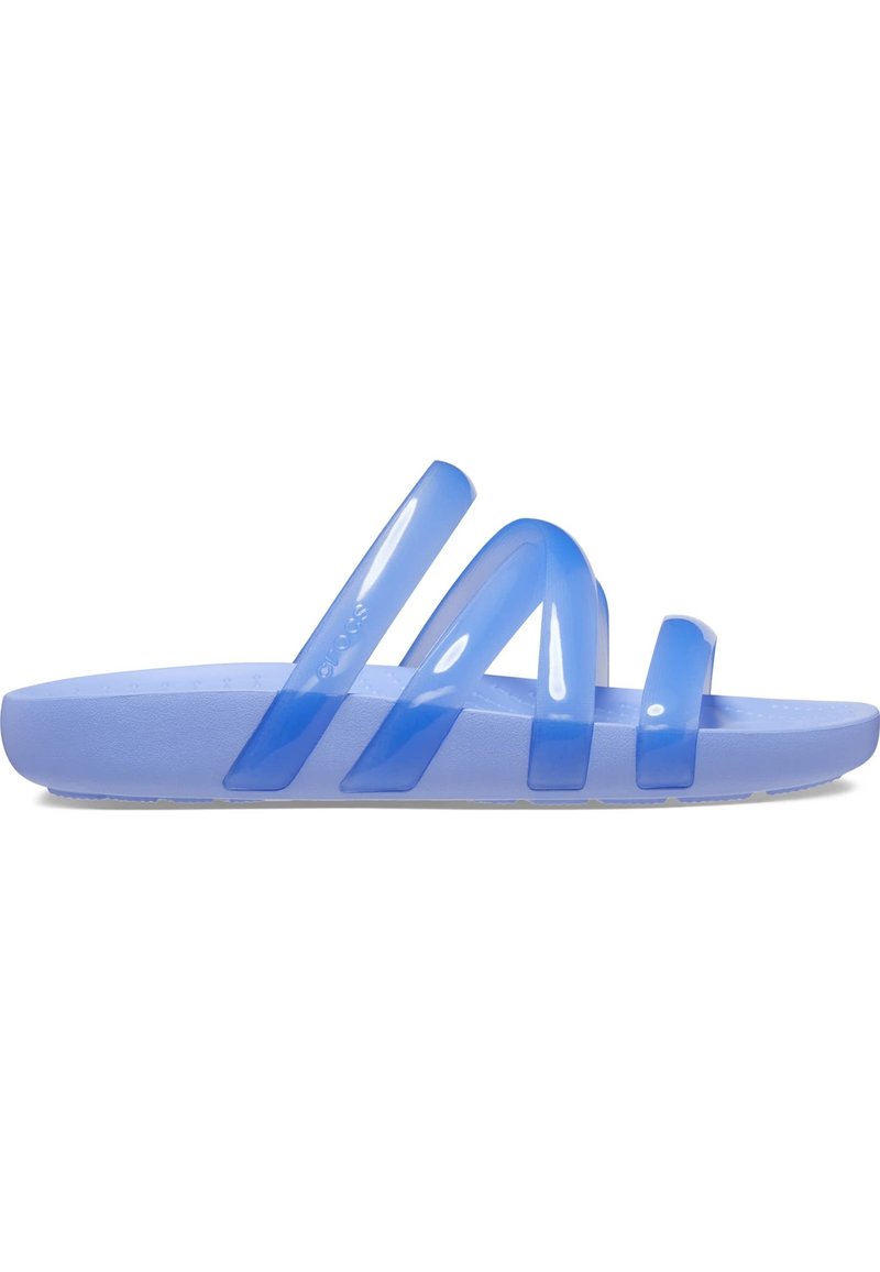 Crocs SPLASH GLOSSY STRAPPY - Badesandale - moon jelly/flieder - Zalando.at
