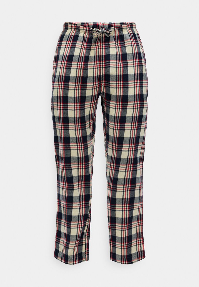 GANT CHECK PAJAMA PANTS - Pyjamasbyxor - ruby red/röd - Zalando.se