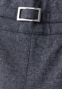 Street One MELANGE - Trousers - blau/dark blue - Zalando