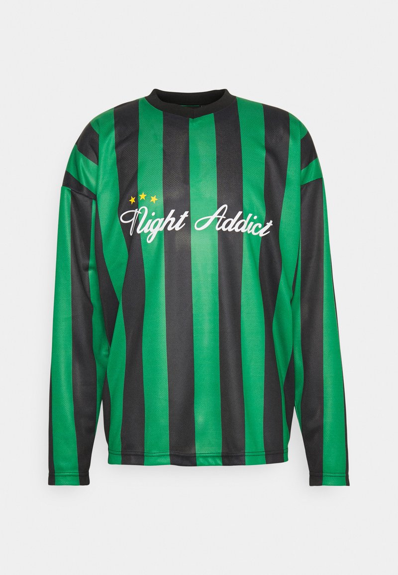 Night Addict UNISEX - Topper langermet - black/green/svart - Zalando.no