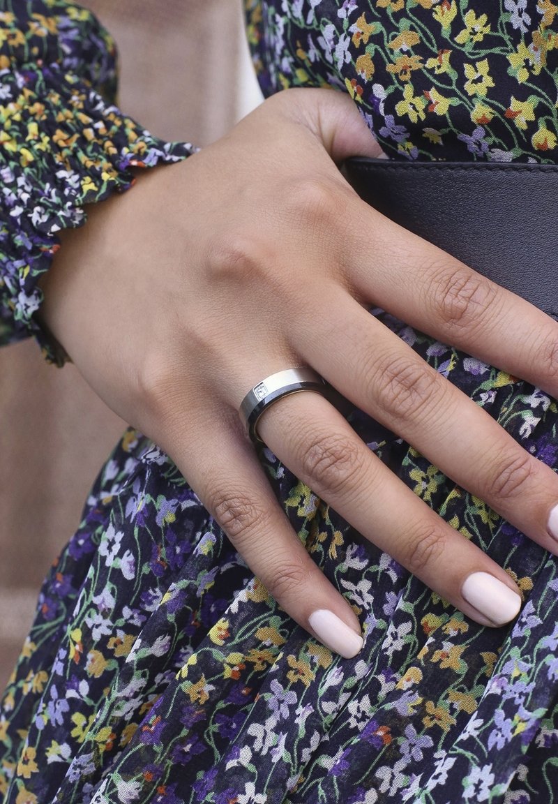 Lucardi TOKYO - Ring - silver-coloured/silberfarben - Zalando.de