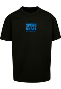 Merchcode SPRING BREAK HEAVY - T-Shirt print - black/schwarz - Zalando.at