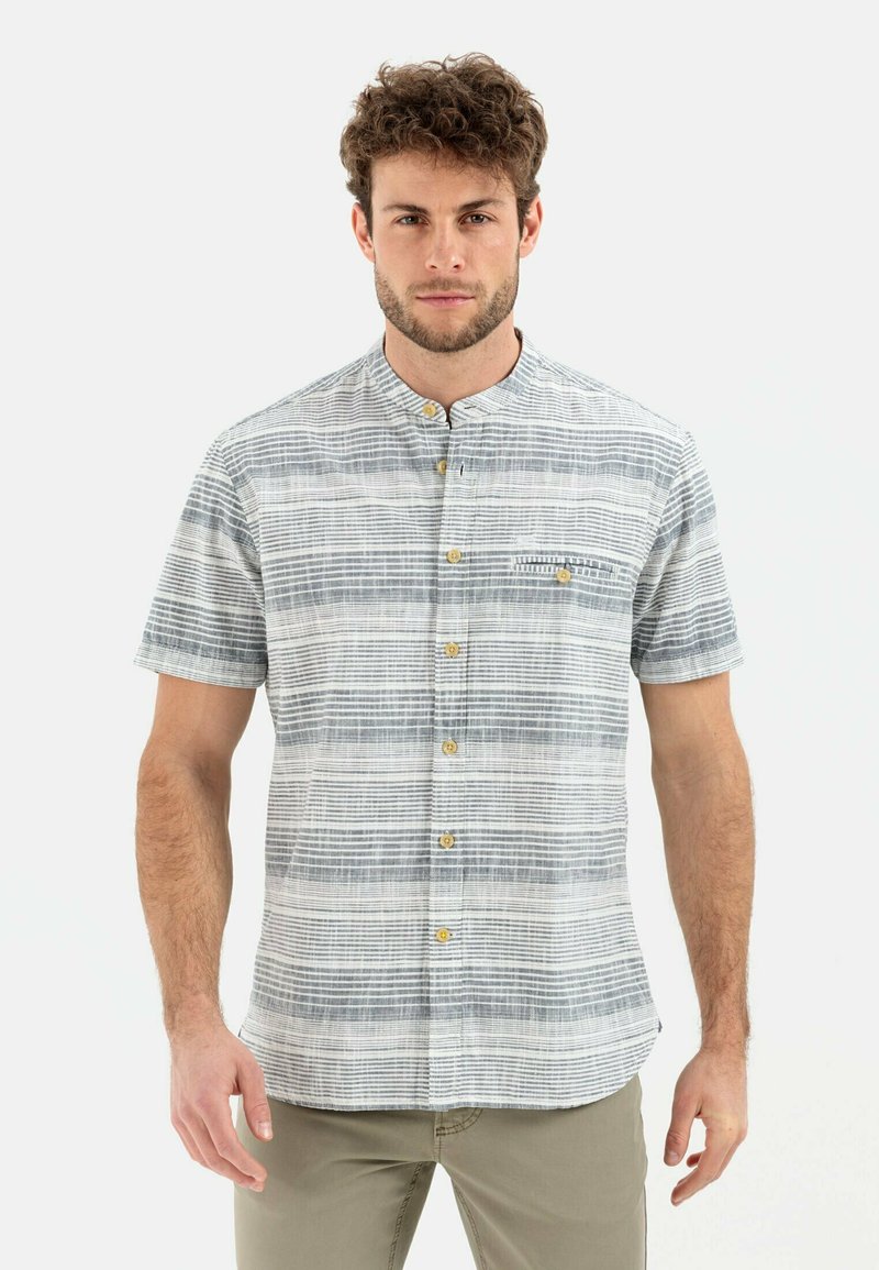 camel active MIT STEHKRAGEN - Overhemd - night blue/lichtblauw - Zalando.be