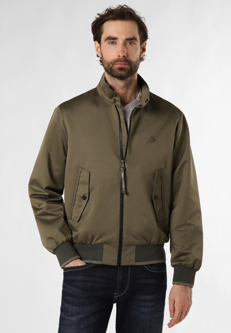 Marc O'Polo Summer jacket - asher green/khaki - Zalando