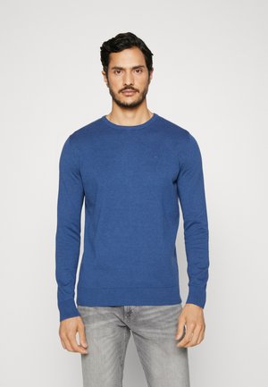 TOM TAILOR Strickpullover - dark green melange/tanne - Zalando.de