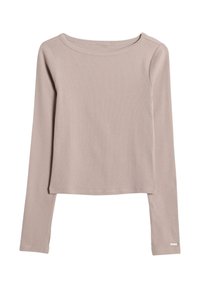 aim’n® EASE - Långärmad tröja - dark clay/beige - Zalando.se