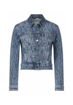 Street One LASERCUT - Denim jacket - blau/blue denim - Zalando.de