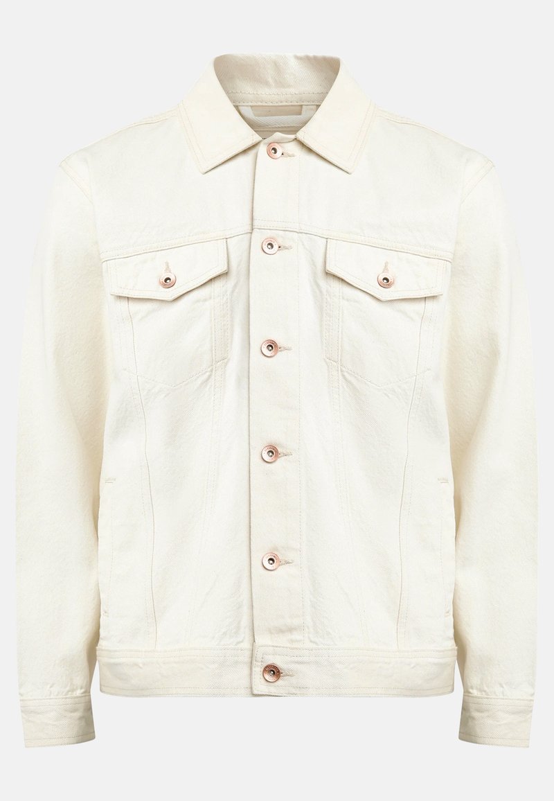 Redefined Rebel BAKER JACKET - Jachetă din denim - raw cotton/alb ...
