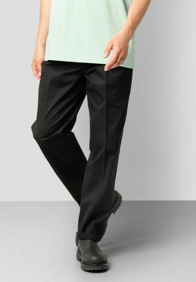 Clean Cut Copenhagen TOKYO TWILL - Trousers - black - Zalando.ie
