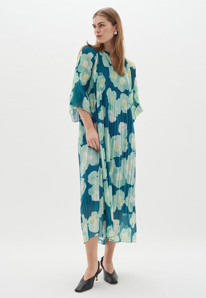 InWear HENDRAIW - Maxi-jurk - green poetic flower/groen - Zalando.be