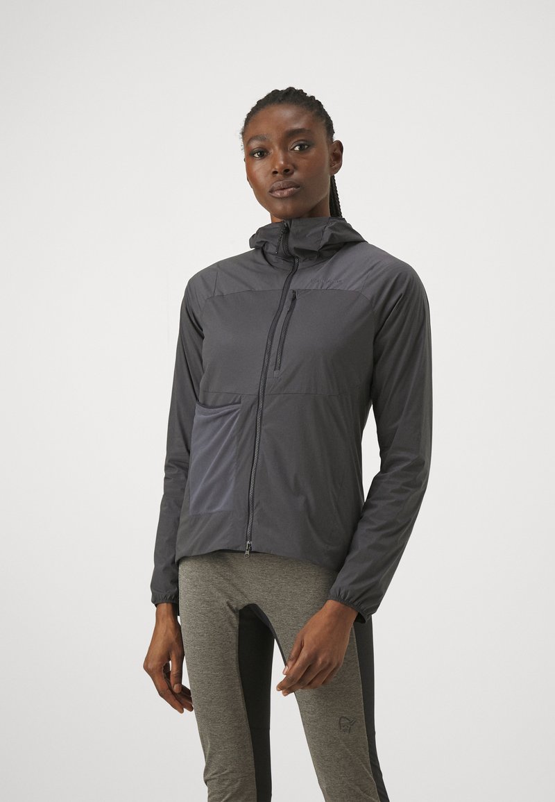 Peak Performance VISLIGHT ALPHA JACKET - Giacca hard shell - ombre blue ...