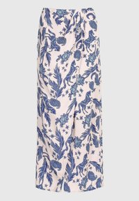 AN'GE LONGUE GERIC - Jupe portefeuille - fleche ecru/écru - ZALANDO.FR