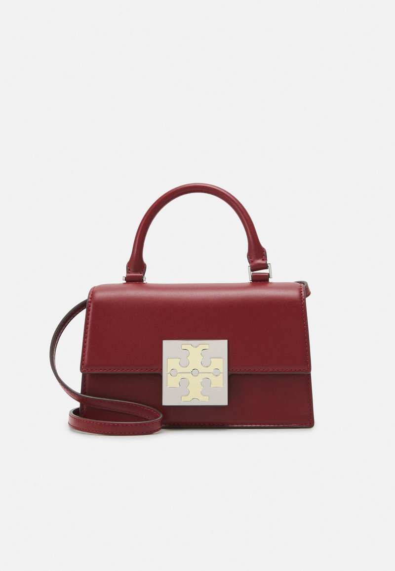 Tory Burch TREND COLORBLOCK MINI TOPHANDLE BAG - Handbag - bricklane ...