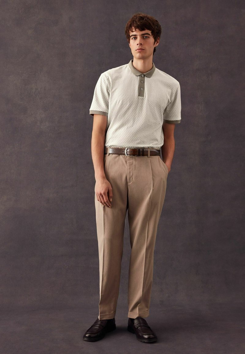 Next REGULAR FIT - Polo shirt - neutral brown/beige - Zalando