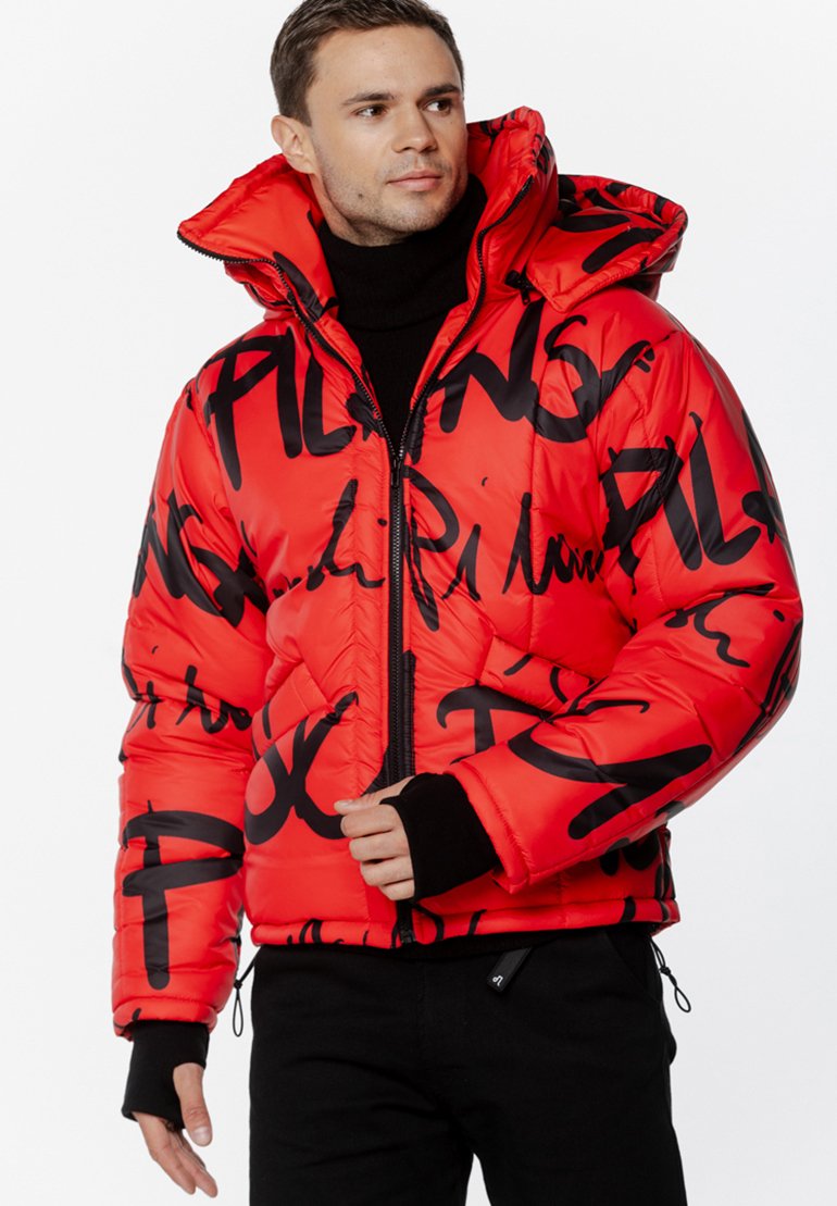 PILAWSKI - Kurtka zimowa/czerwony - Zalando.pl