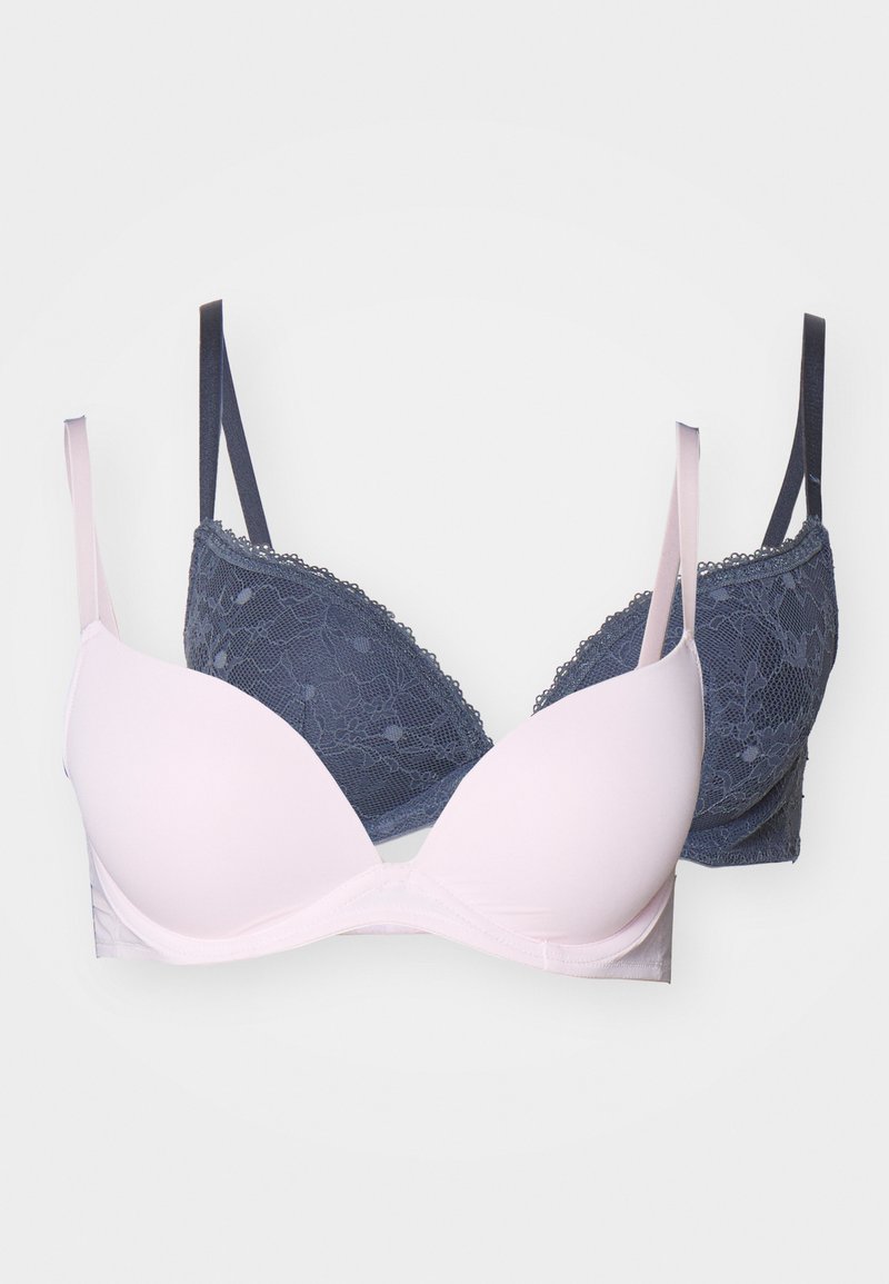 DORINA RADHA 2 PACK - Bügel BH - grey/pink/grau - Zalando