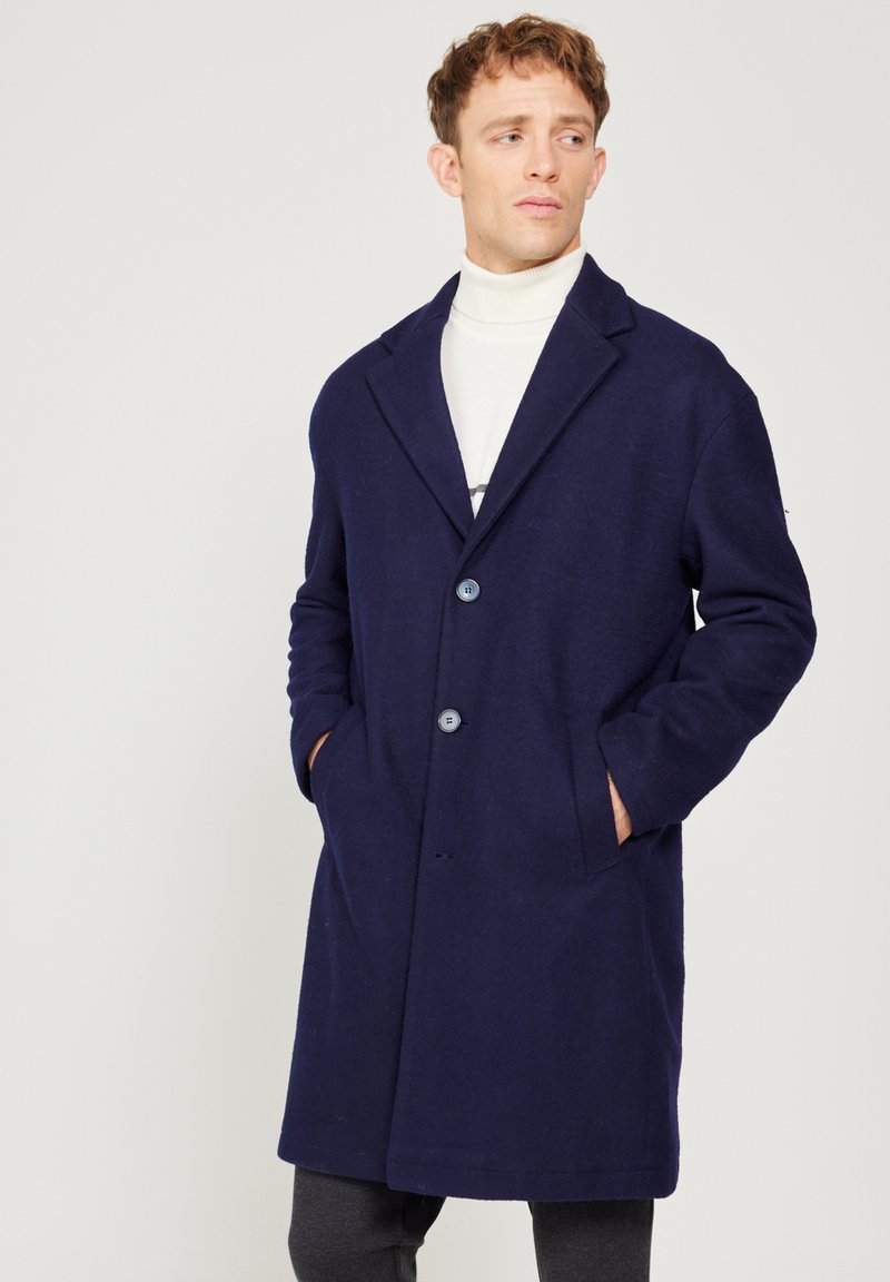 AC&CO / ALTINYILDIZ CLASSICS Short coat - navy blue/dark blue - Zalando.de