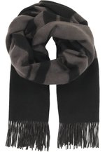 AllSaints REVERSIBLE YARN DYE - Bufanda - open miscellaneous/negro ...