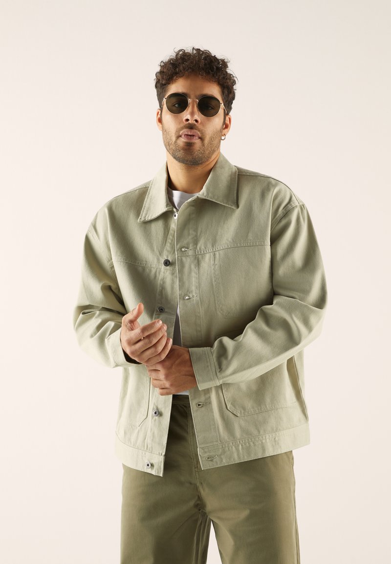 Pier One Veste en jean - beige - ZALANDO.FR