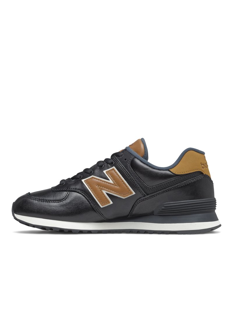 New Balance 574 - Zapatillas - black/workwear/negro - Zalando.es