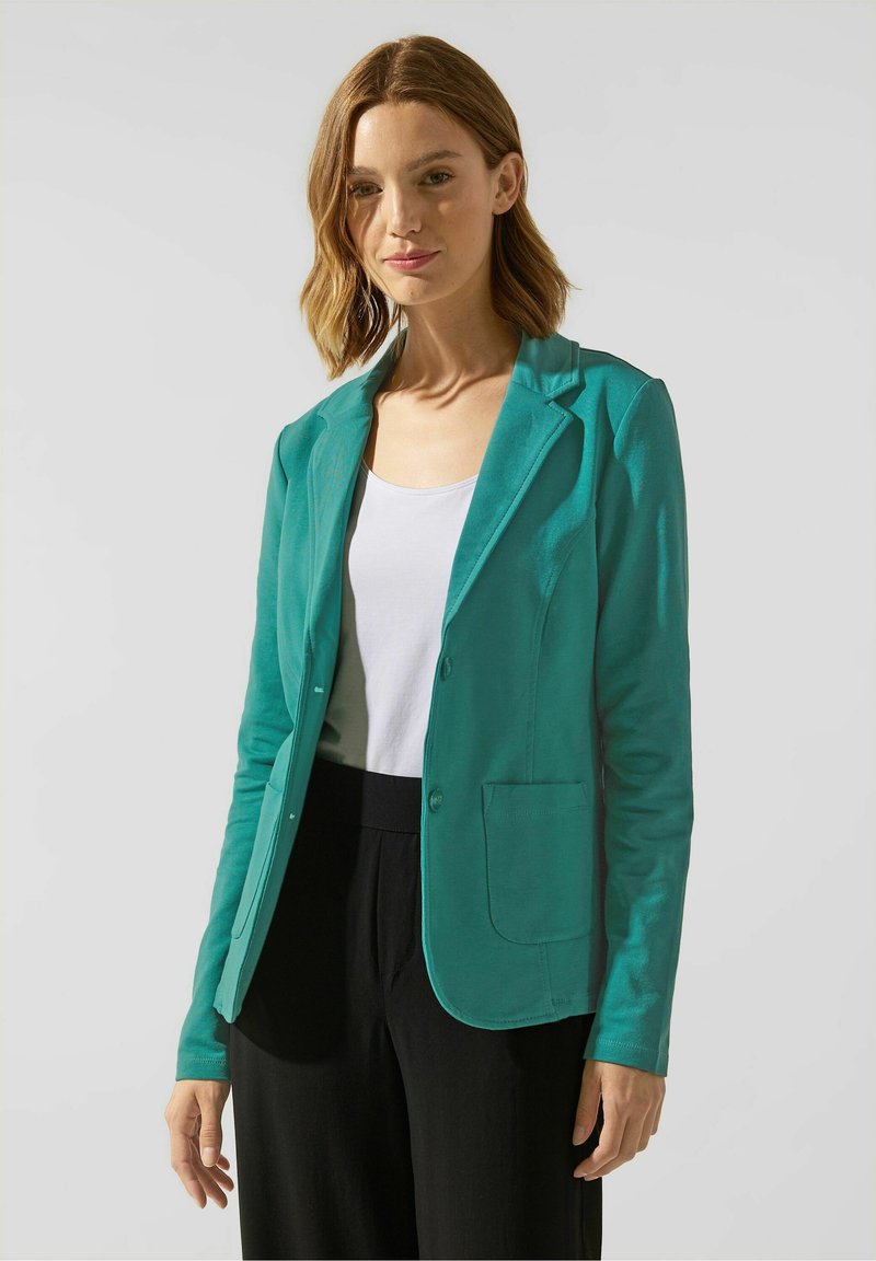 Street One BASIC - Blazer - lagoon green/grün - Zalando.ch