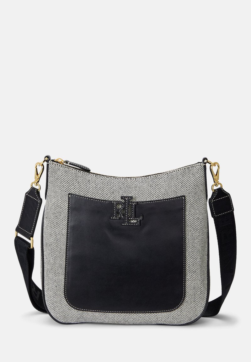 Lauren Ralph Lauren CAMERYN CROSSBODY LARGE - Across body bag - natural ...