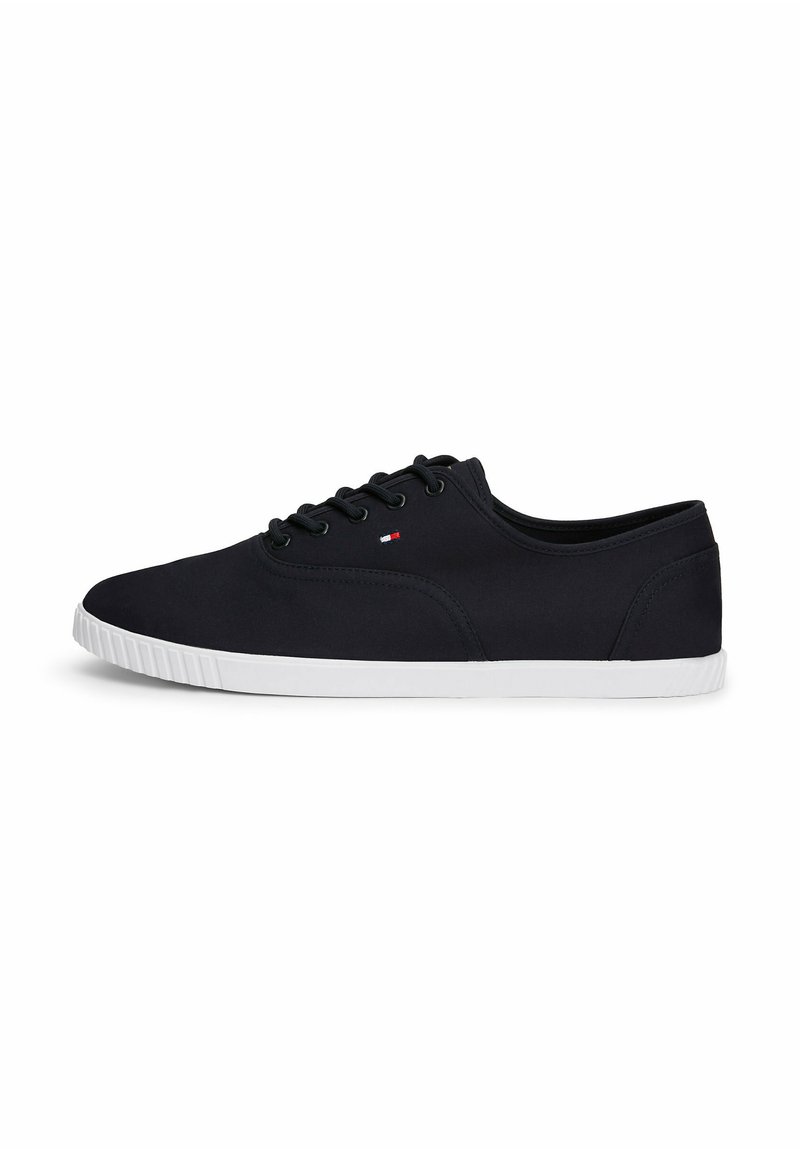 Tommy Hilfiger ESSENTIAL FLAG EMBROIDERY - Zapatillas - space blue/azul marino - Zalando.es