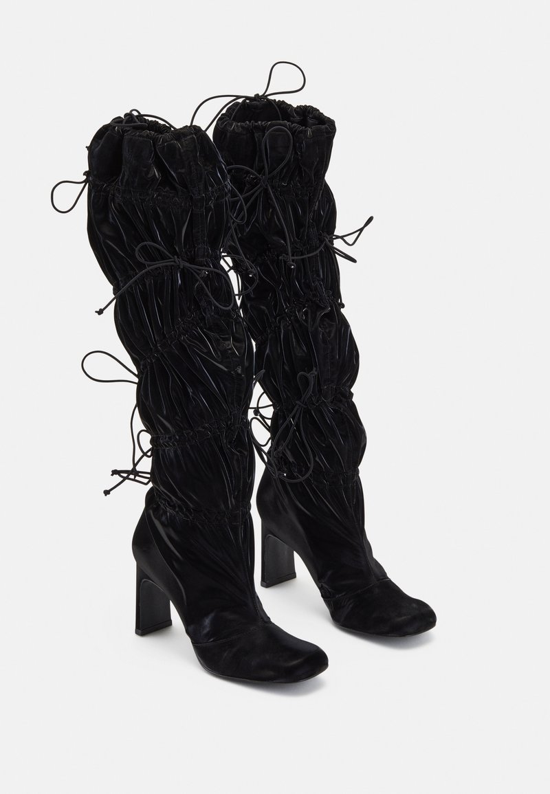 Reike Nen MULTI RUSHY LONG BOOTS - Cuissardes - black/noir - ZALANDO.FR