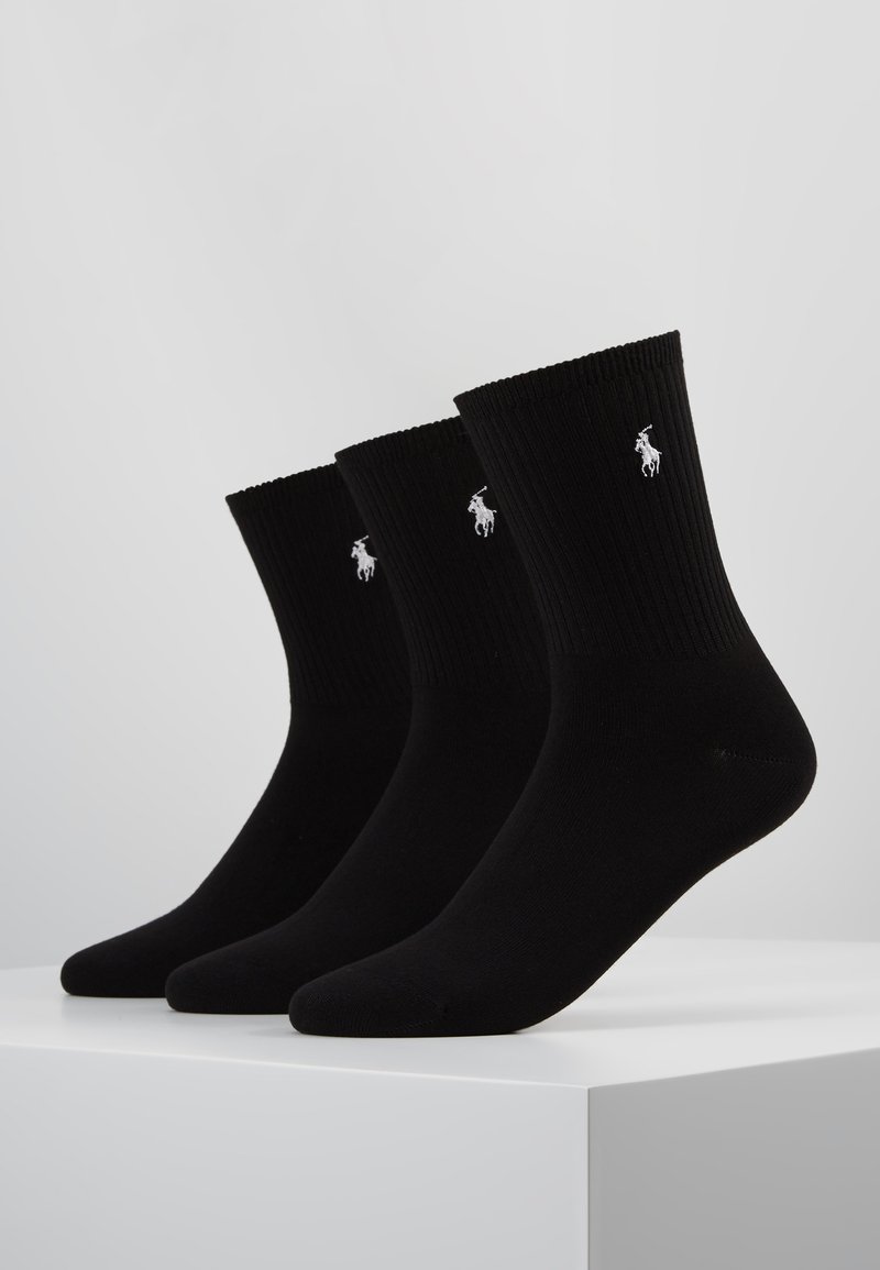 Polo Ralph Lauren SUPERSOFT CREW SOCK 3 PACK - Socks - black - Zalando ...