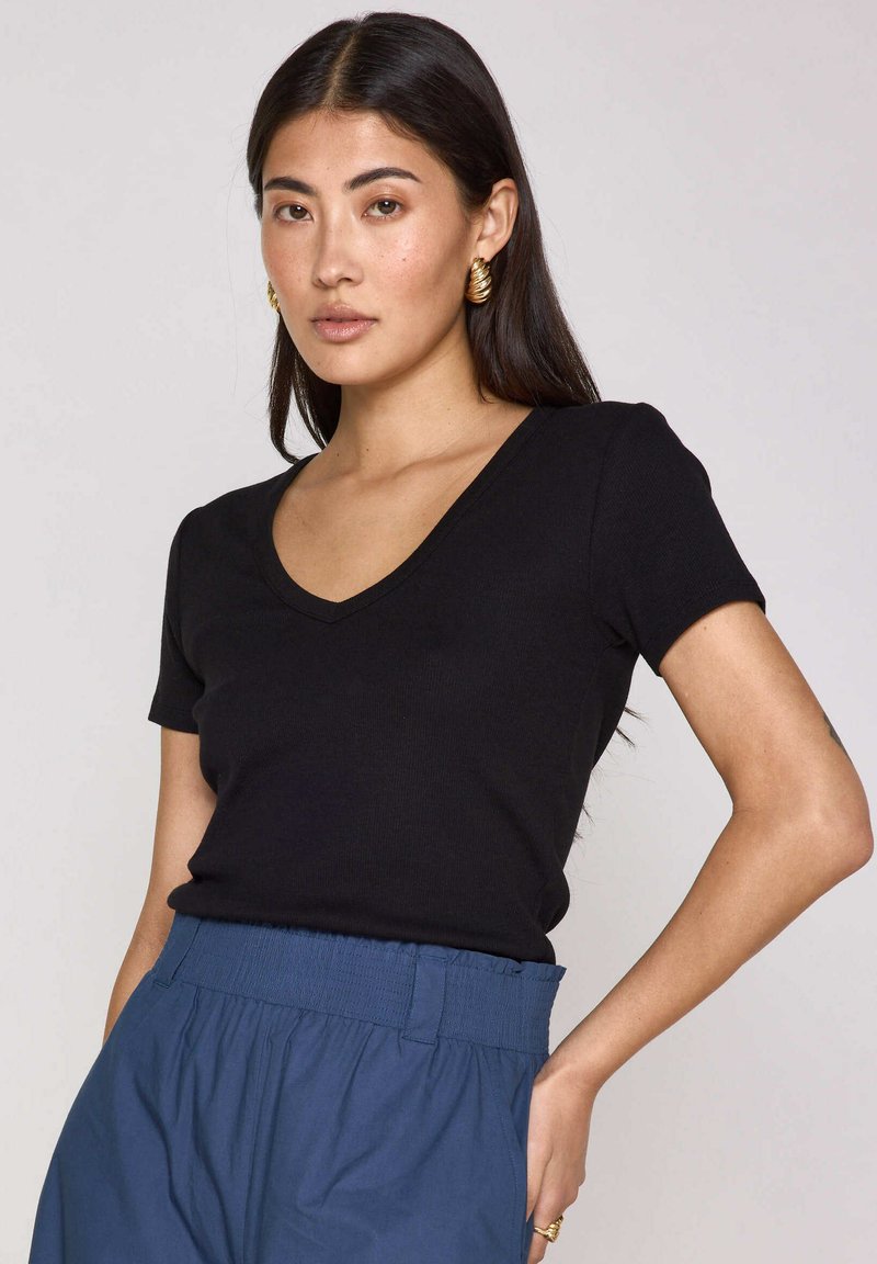 Maison 123 ADAM - T-shirt basic - noir/nero - Zalando.it