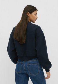 Stradivarius SOFT - Blouson Bomber - dark blue/bleu marine - ZALANDO.BE